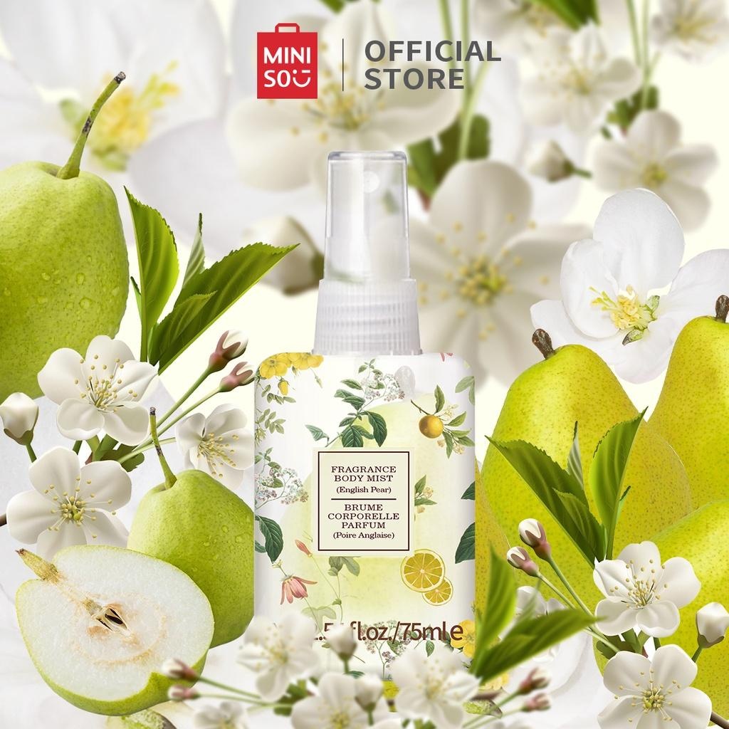 Xịt thơm toàn thân MINISO Fragrance Body Mist Parfum Spray (English ...
