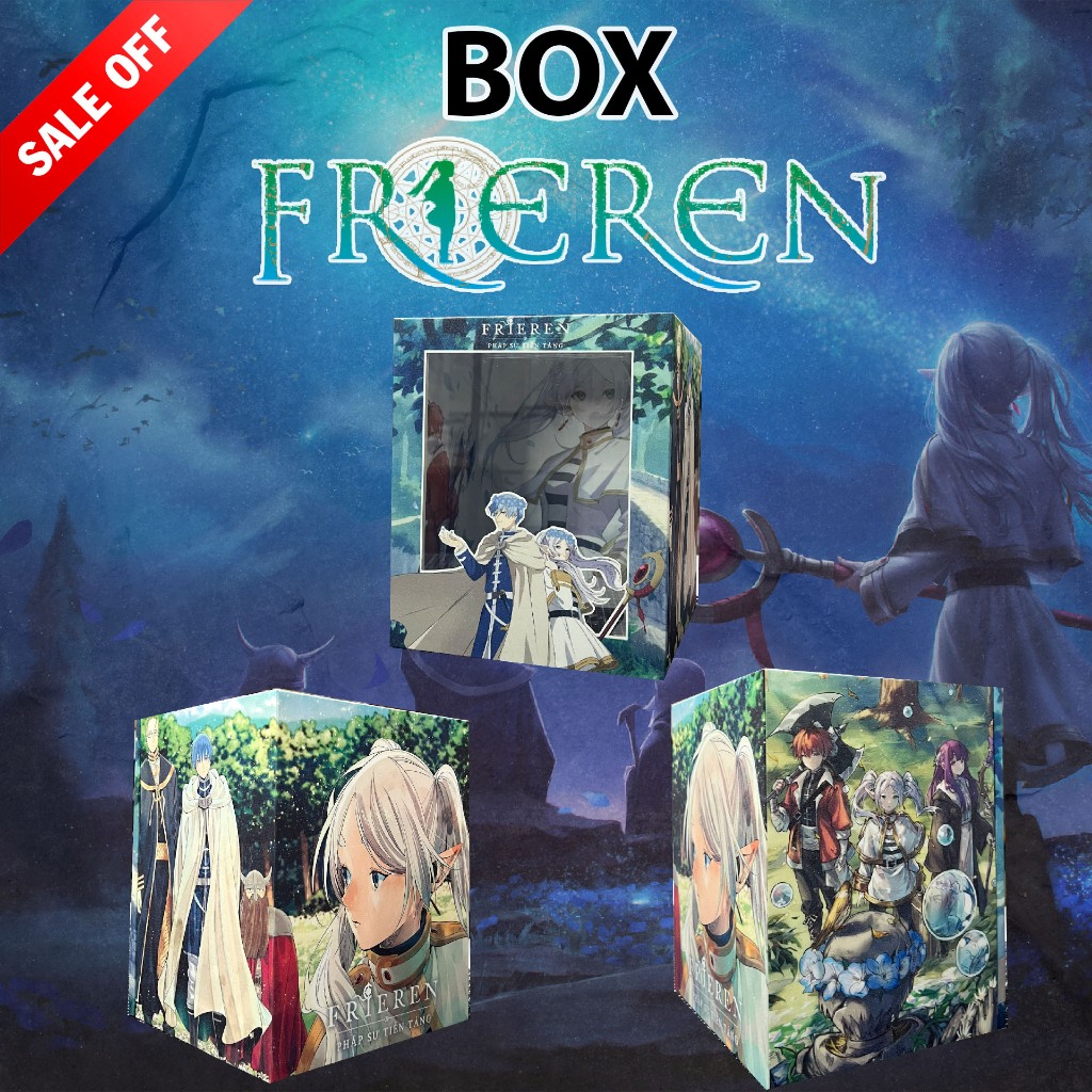 Box Frieren pháp sư tiễn táng [KHÔNG KÈM TRUYỆN] để bảo quản bảo vệ ...