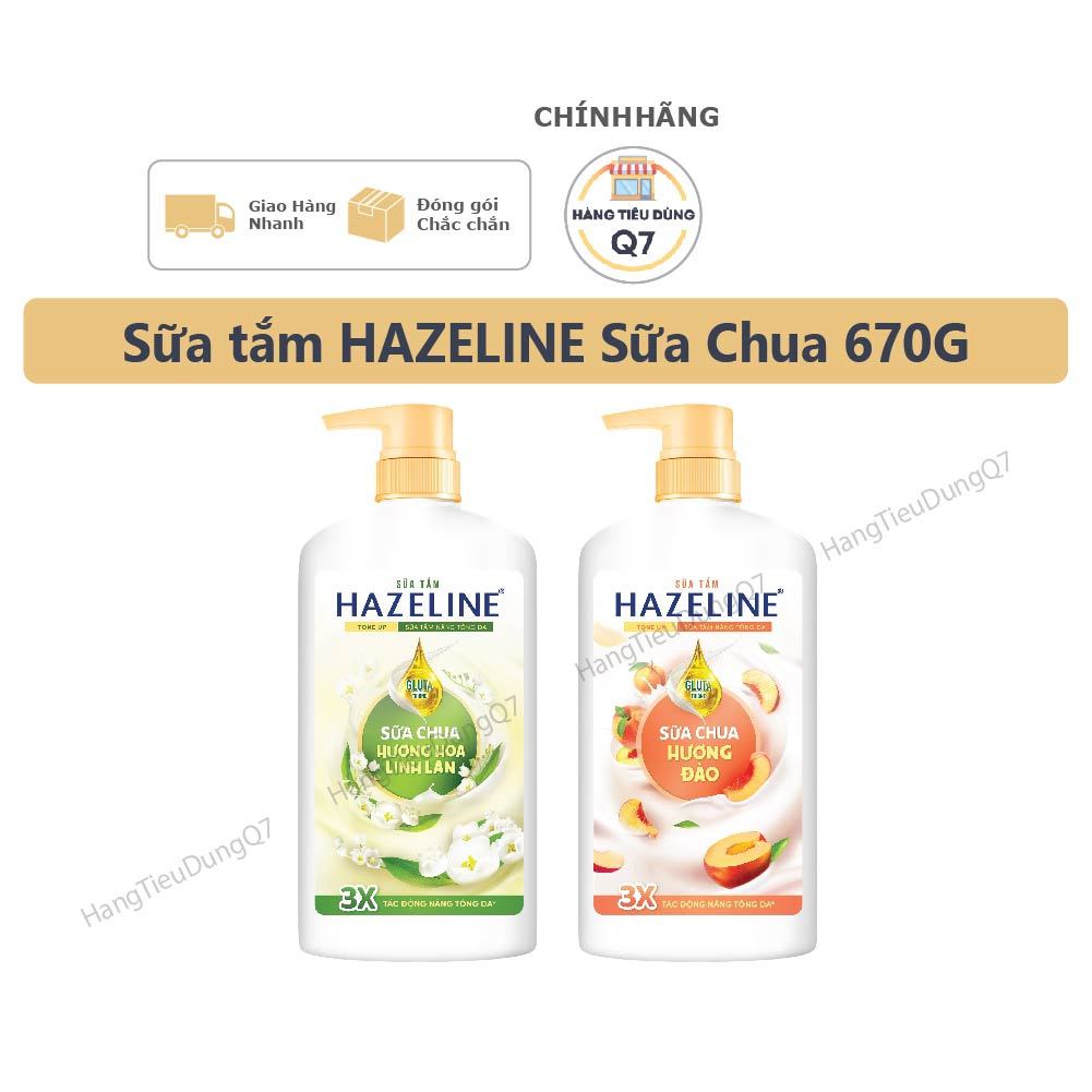 Sữa tắm Hazeline Sữa Chua 670G | Shopee Việt Nam
