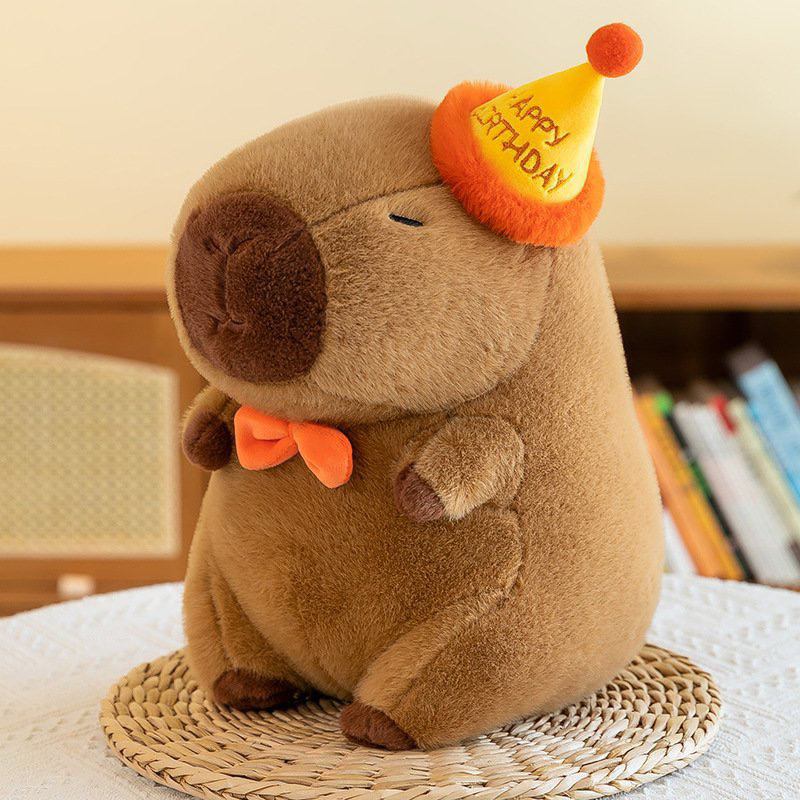 Gấu bông capybara, capybara màu hồng, capybara đeo túi, capybara nước ...