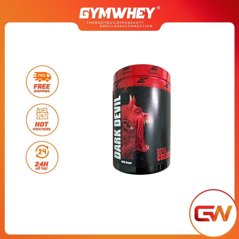 [CHÍNH HÃNG] Z NUTRITION DARK DEVIL CREATINE 600GRAM | Tăng Sức Mạnh Cơ ...