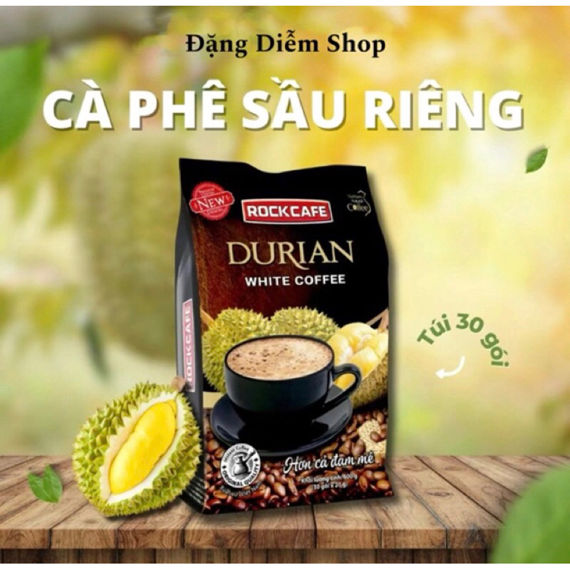 Caffe sầu Riêng túi 30gói *20g -Chính hãng Rock Coffe | Shopee Việt Nam