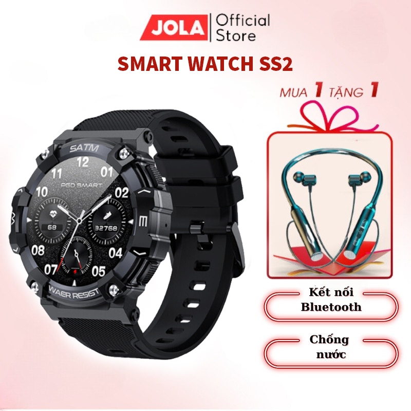 Đồng hồ thông minh Smart watch SS2 Pro Jola nghe gọi lướt web, Đồng hồ ...