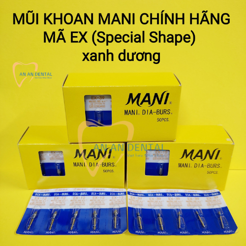 Mũi khoan Mani - Mã EX xanh dương (Mani Nhật chính hãng) | Shopee Việt Nam