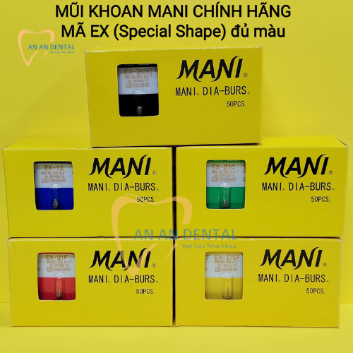 Mũi khoan Mani - Mã EX đủ màu (Mani Nhật chính hãng) | Shopee Việt Nam