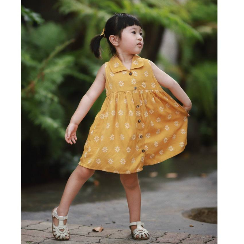 (YI CLOSET) Váy đầm cổ sơ mi cho bé 11 - 21kg | Shopee Việt Nam