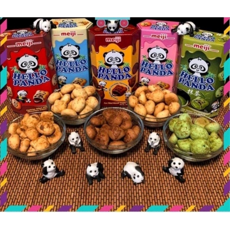 Bánh gấu Hello Panda Meiji 43gram | Shopee Việt Nam