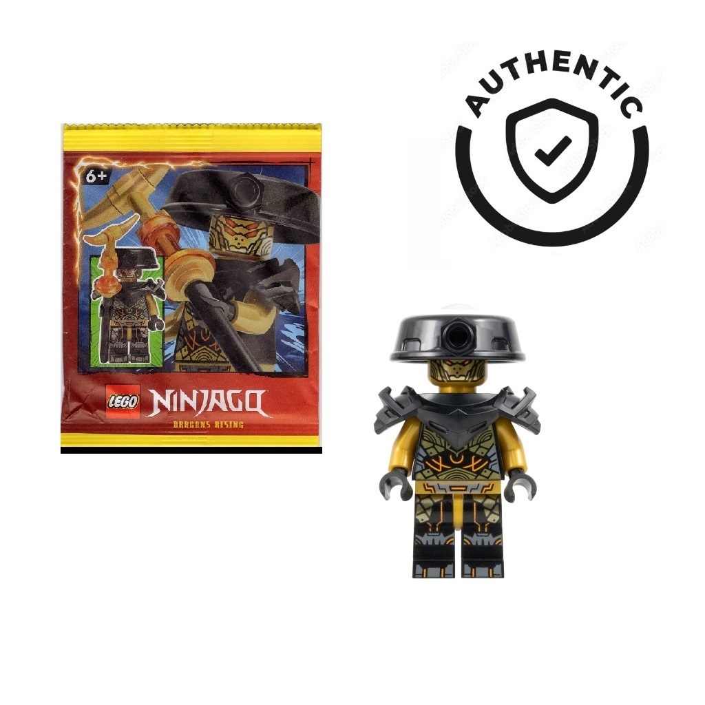 LEGO NINJAGO DRAGONS RISING Imperium Guard Commander paper bag- set ...
