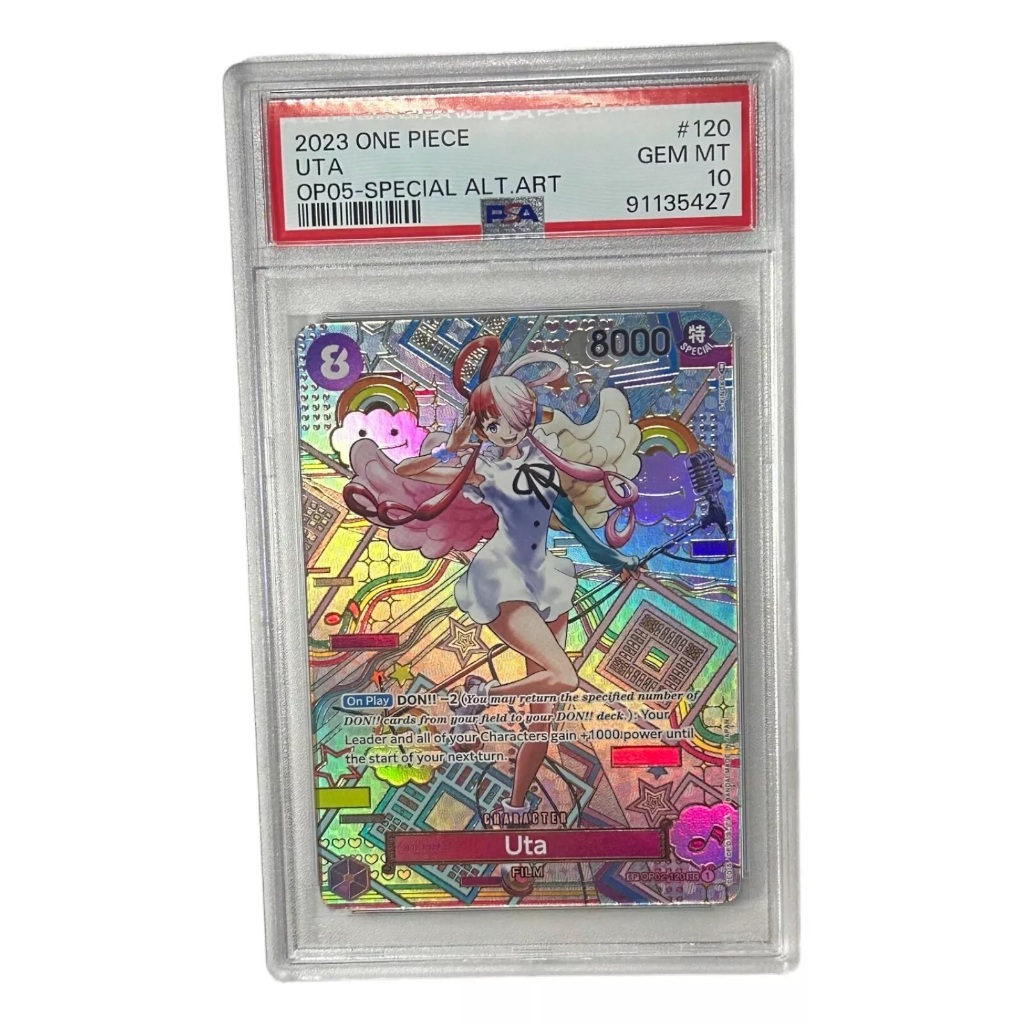 Thẻ 2023 One Piece OP05 Special Uta 120 Alt Art PSA 10 1459 NF30 1-1 ...