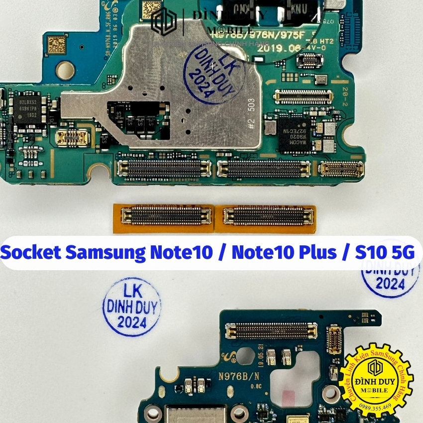 Socket / Connect Main Samsung Note10 / Note10 Plus / S10 5G - Đường Sạc, Đường Màn - Đình Duy ...