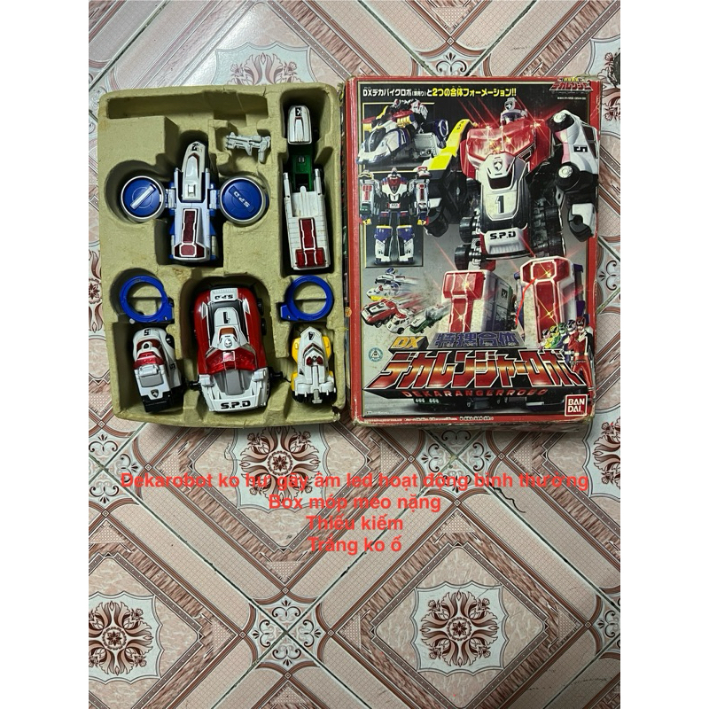 Mô hình DX SPD Dekaranger - Chính Hãng Bandai - Super Sentai Dekaranger ...