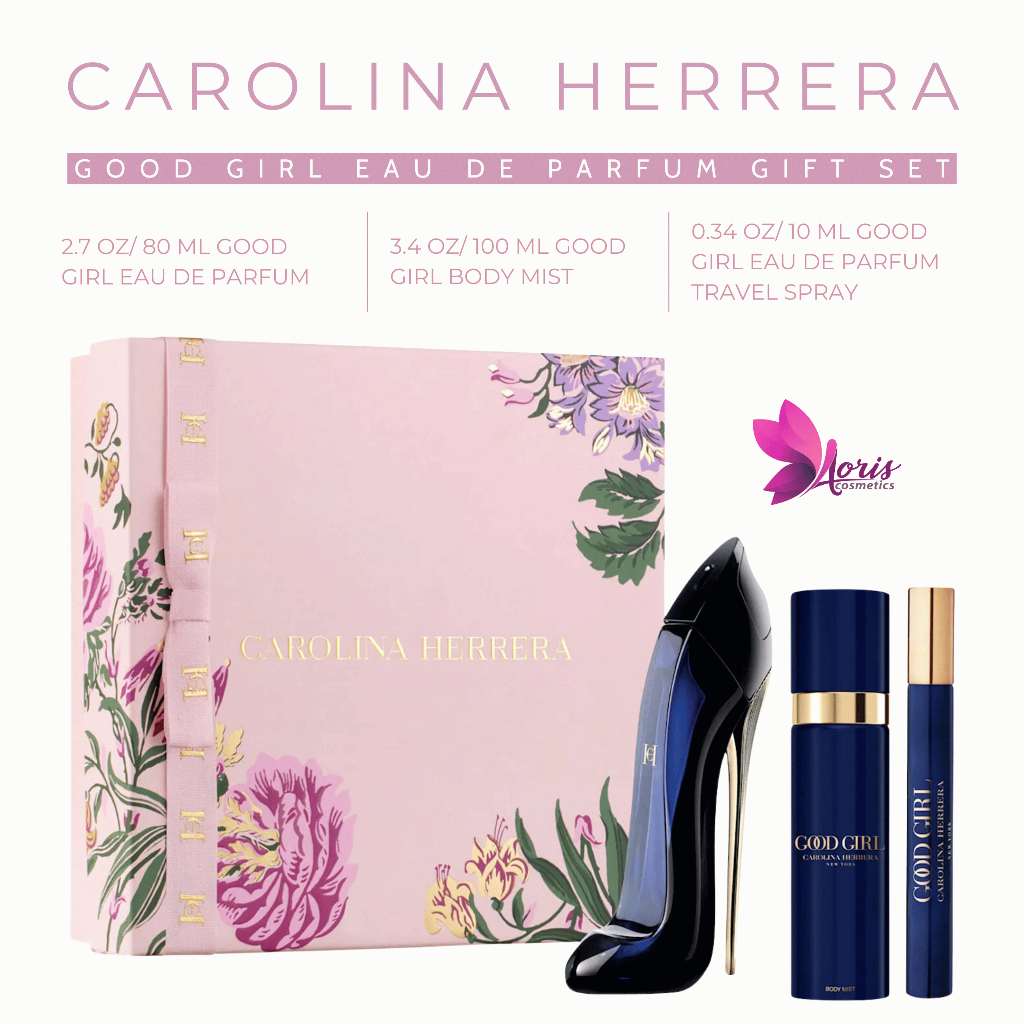 Set nước hoa Carolina Herrera Good Girl EDP - 3 món | Shopee Việt Nam
