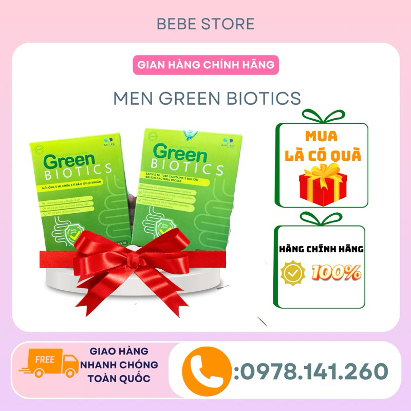 BÀO TỬ LỢI KHUẨN GREEN BIOTICS | Shopee Việt Nam