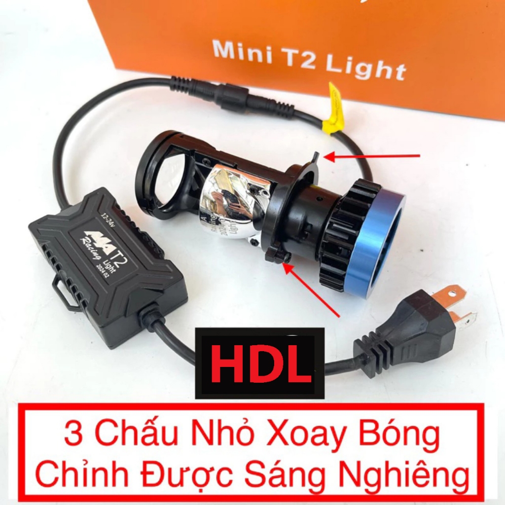 Led bi cầu mini T2 maracing bảo hành 12 tháng chính hãng | Shopee Việt Nam