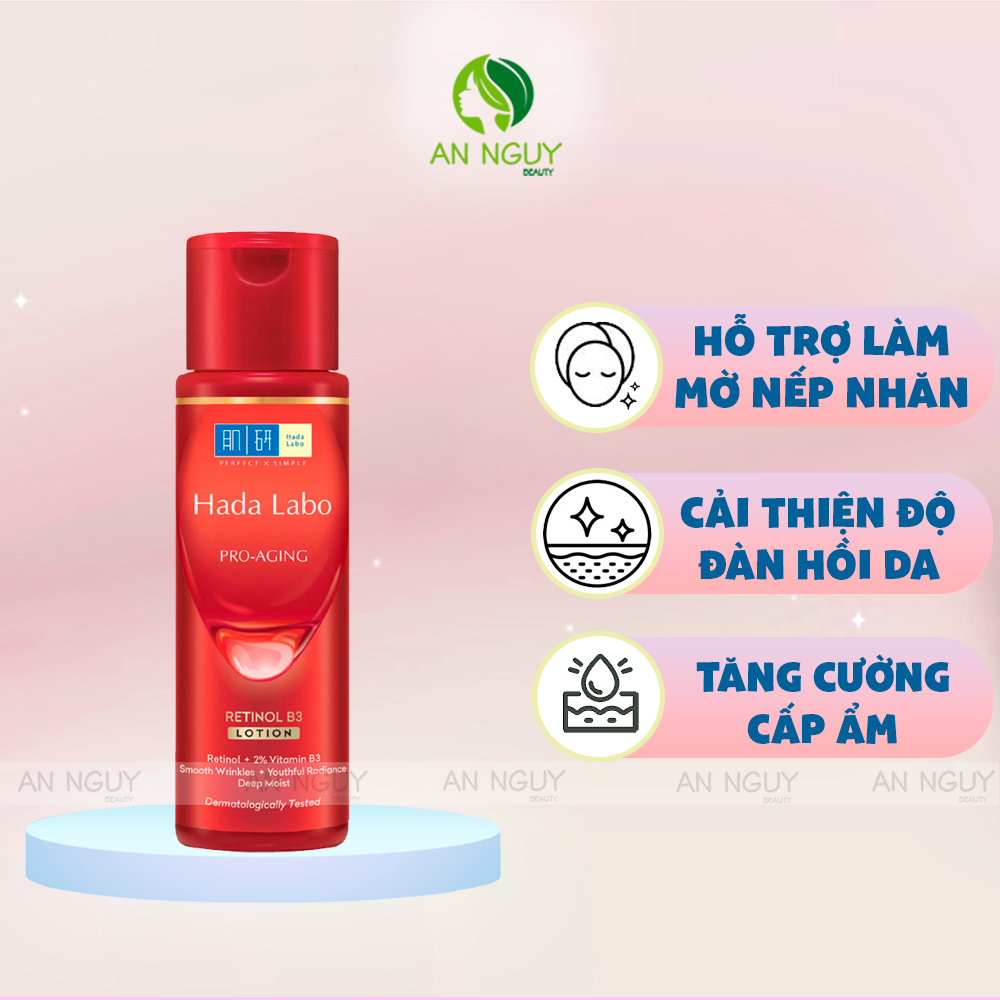 Dung Dịch Hada Labo Pro-Aging Retinol B3 Lotion Cải Thiện Dấu Hiệu Lão ...