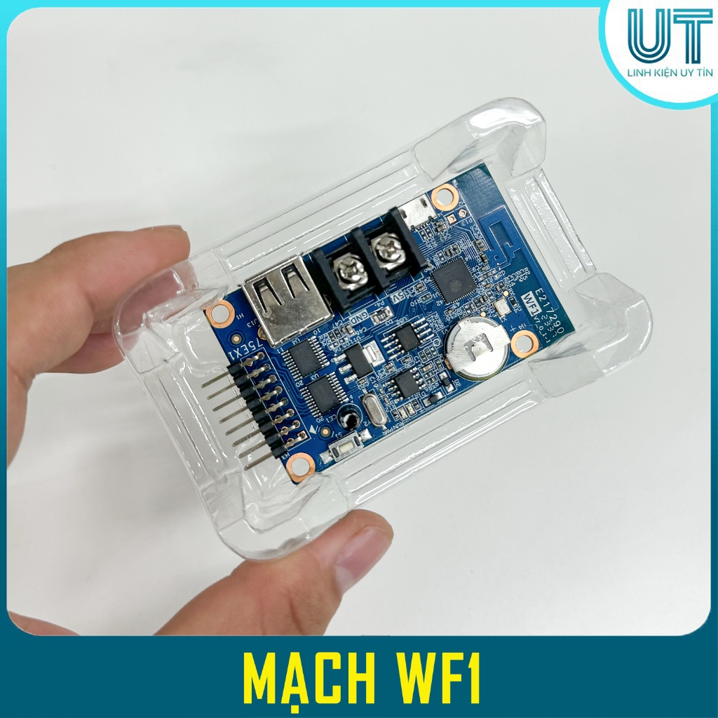 Card Điều khiển LED Ma Trận HD - WF1 WF2 WF4 Full màu - Chỉnh bằng App Wifi và cáp USB - Mạch HD ...