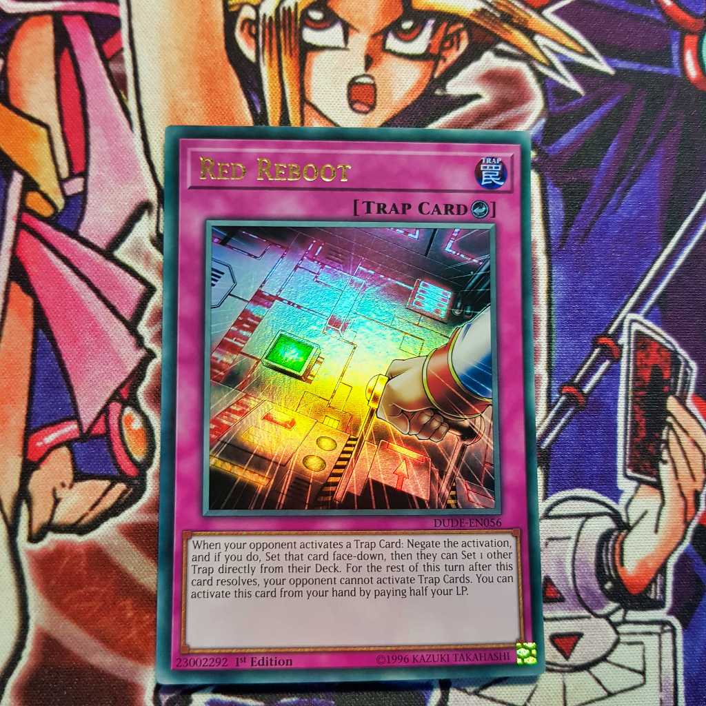 Thẻ bài Yugioh chính hãng | Red Reboot | DUDE Ultra Rare | Shopee Việt Nam