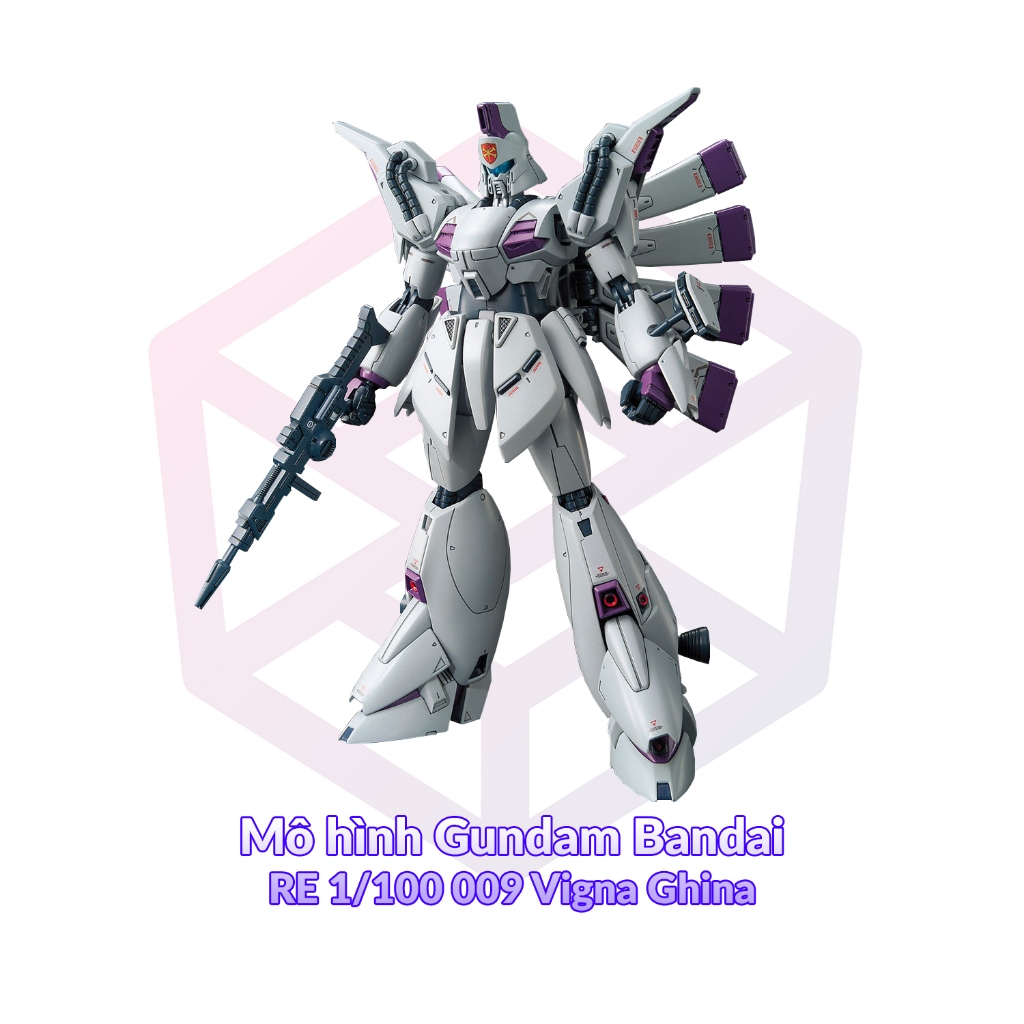 Mô hình Gundam Bandai RE 1/100 009 Vigna Ghina 1/100 [GDB] [BNG] | Shopee Việt Nam