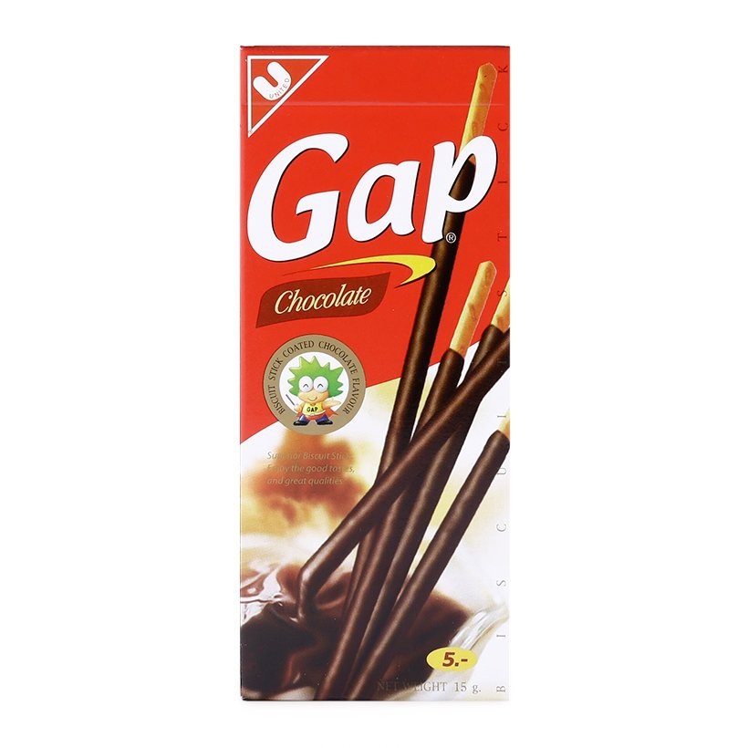 Bánh Que Gap Phủ Kem Vị Sôcôla Biscuit Stick Coated Chocolate Flavor ...