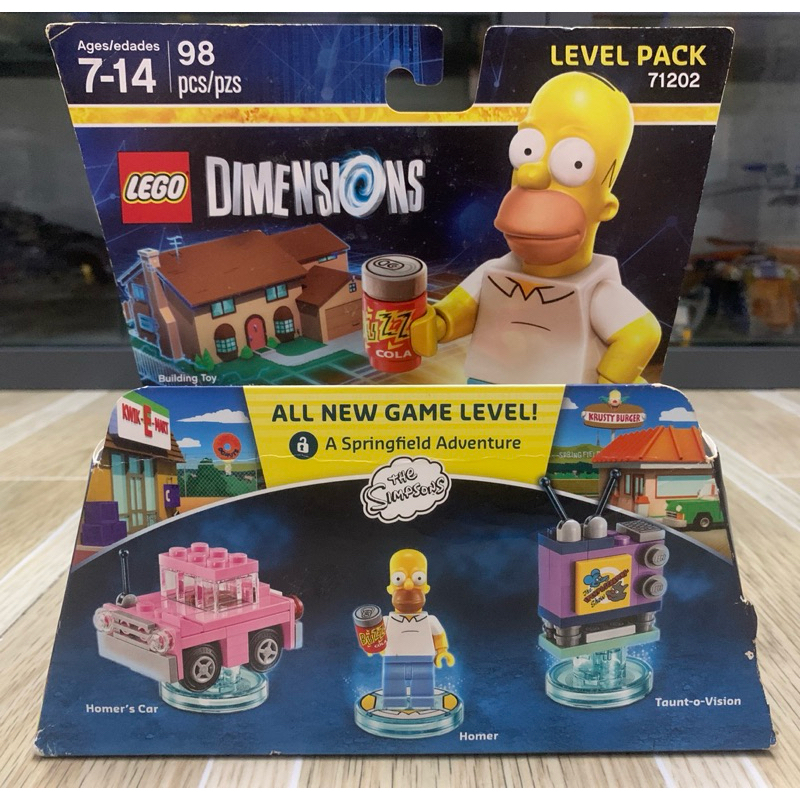 lego dimensions 71202 nhân vật homer trong the simpsons hàng chính hãng ...