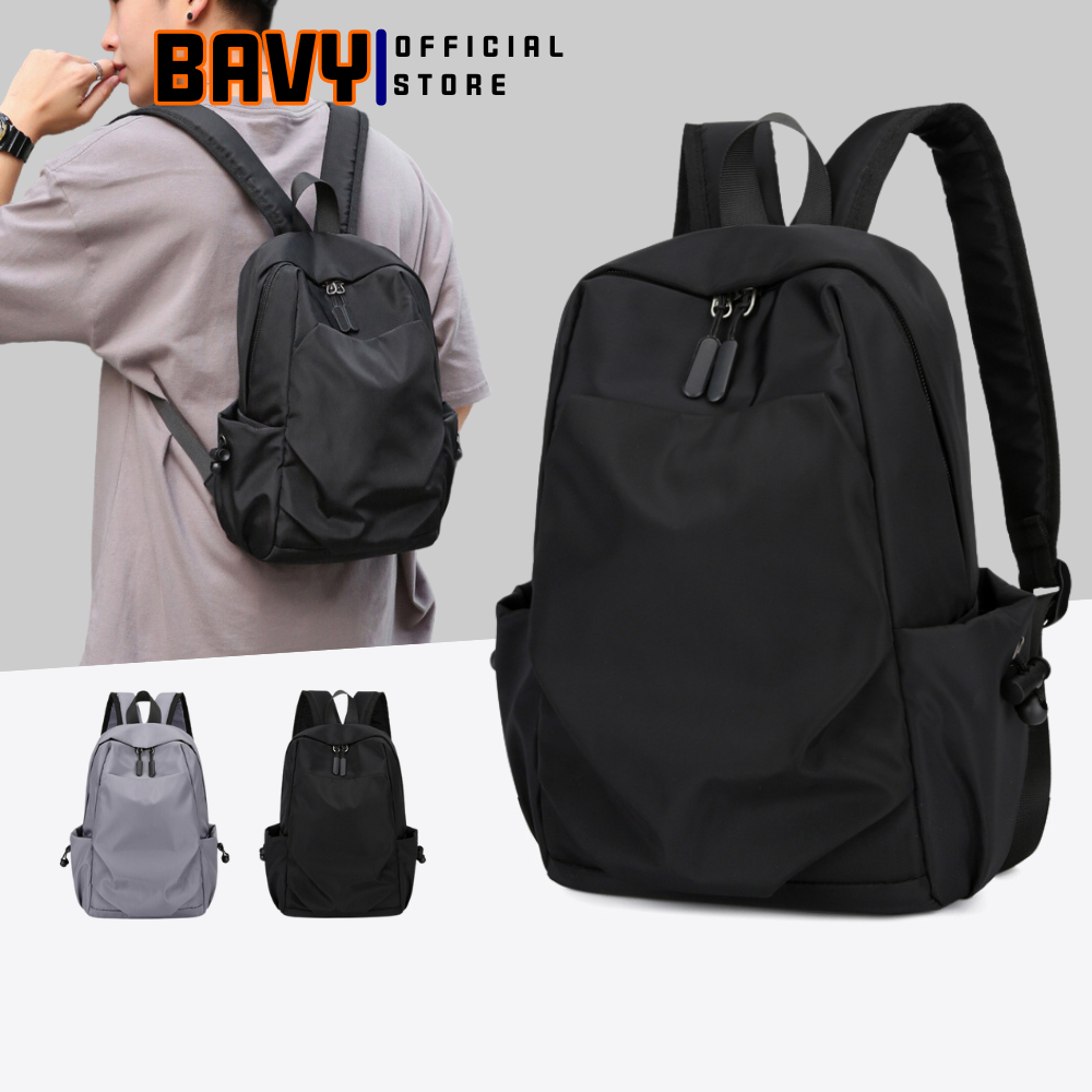Balo mini nam nữ, balo nhỏ gọn vải dù chống nước du lịch thời trang Hàn ...