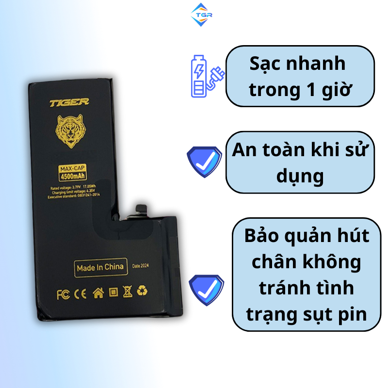 Pln cho lp 5-14 promax, pin TGR dung lượng chuẩn/ cao chính hãng bảo ...
