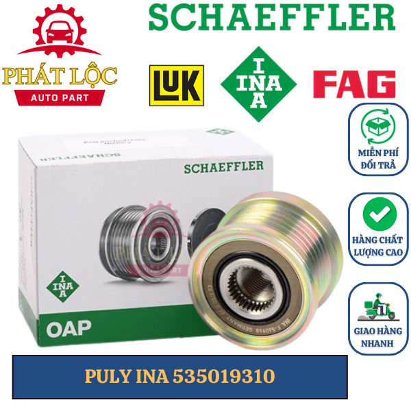 Puly máy phát Triton, PEUGEOT 2008 13-19 ( INA chính hãng) | Shopee ...