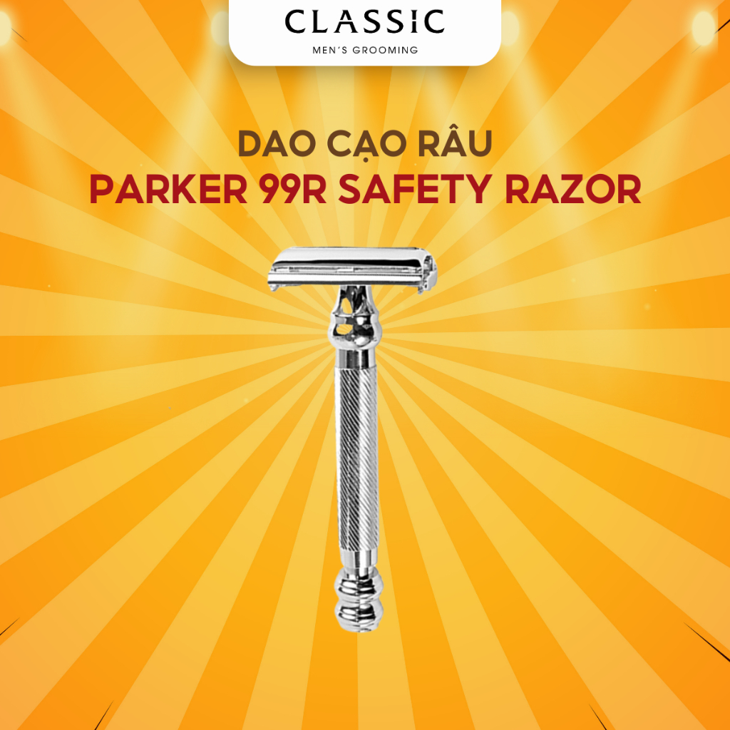 Dao Cạo Râu Parker 99R Safety Razor | Shopee Việt Nam