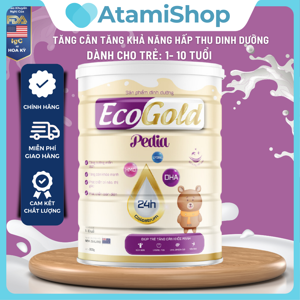 Sữa Bột, Sữa Công Thức Ecogold Pedia Giúp Trẻ Phát triển Toàn Diện Cho ...