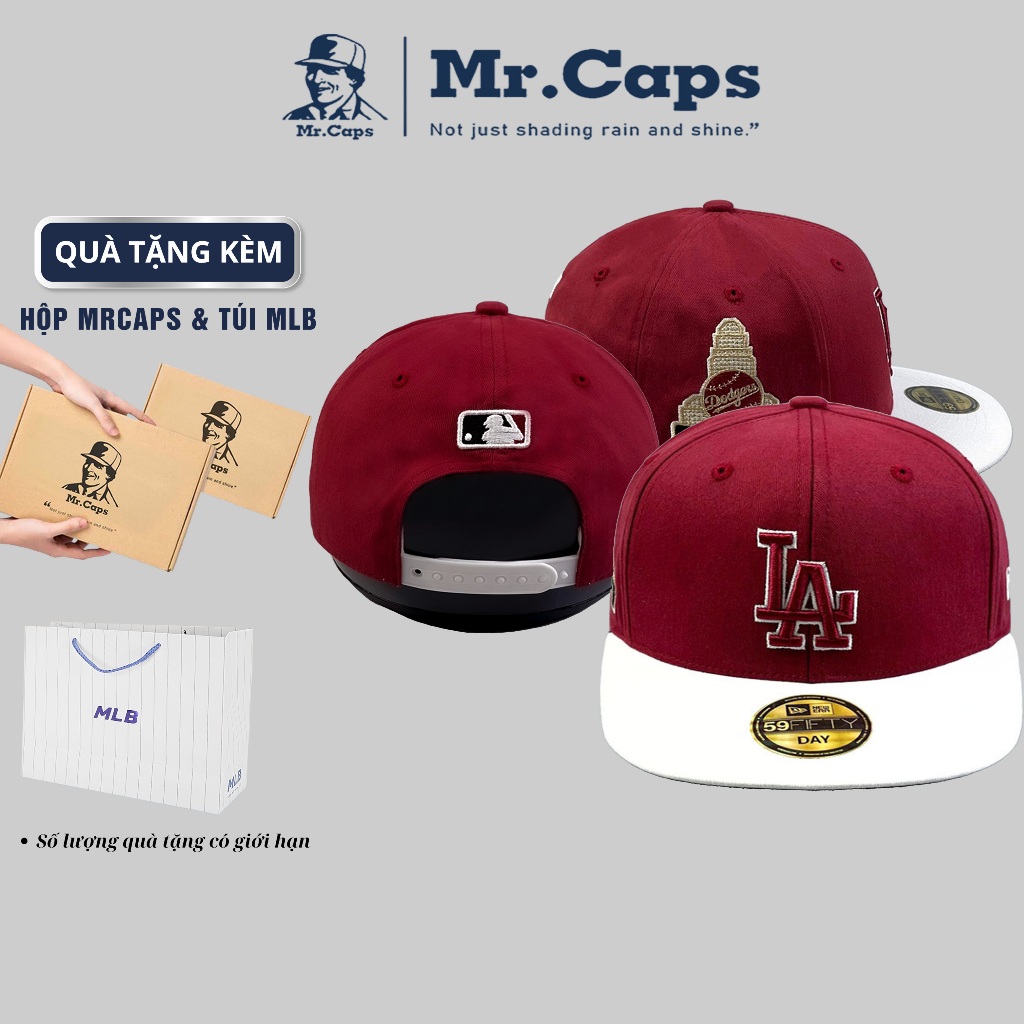 Mũ snapback nam L.A Full Box [Túi M.L.B và Hộp Mrcaps] - Mũ nón hiphop ...