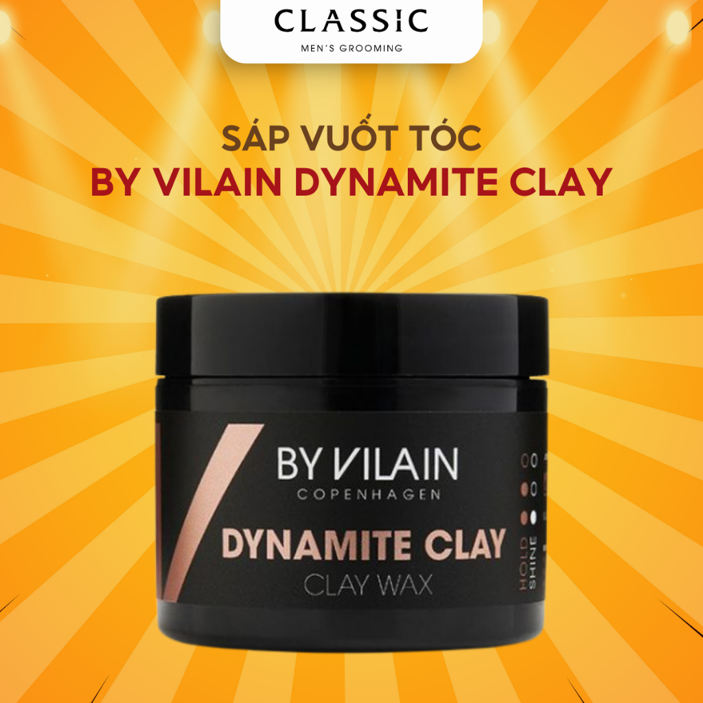 [Mã BMTTC60 giảm đến 60K đơn 50K] Sáp Vuốt Tóc By Vilain Dynamite Clay ...