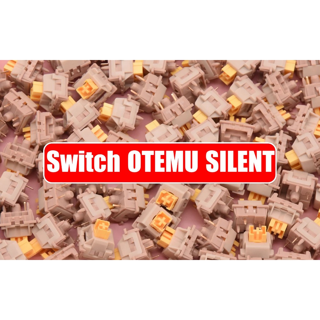 ( NEW) Switch im lặng Outemu Silent Crystal Peach V2 + Crystal Lime V2 ...