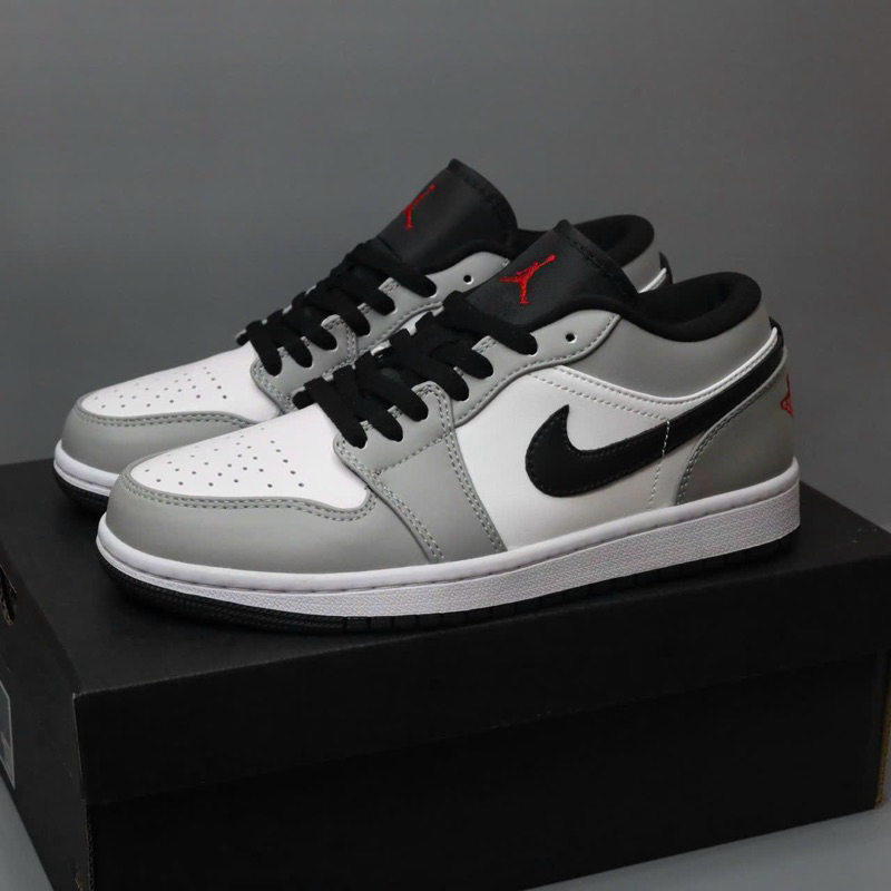 [B - Sneaker] Giầy Sneaker Jd1 Low Light Smoke Grey Bản Cao Cấp Fullbox ...