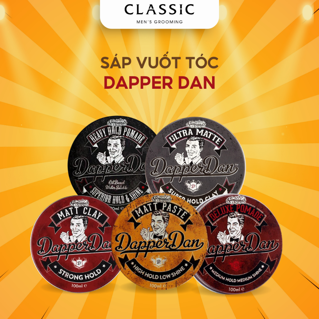 Tổng Hợp Sáp Vuốt Tóc Dapper Dan | Shopee Việt Nam