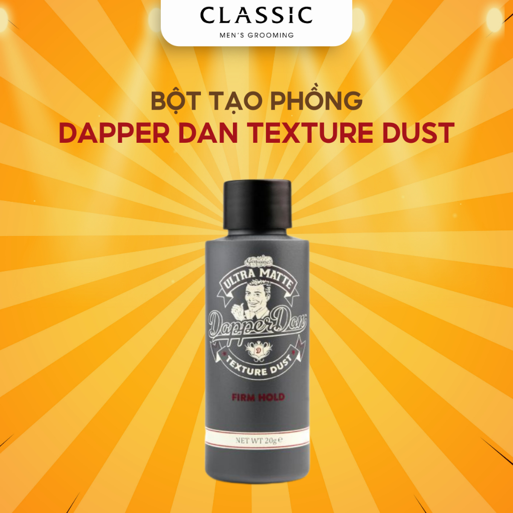 [Mã BMTTC60 giảm đến 60K đơn 50K] Bột Tạo Phồng Dapper Dan Ultra Matte ...