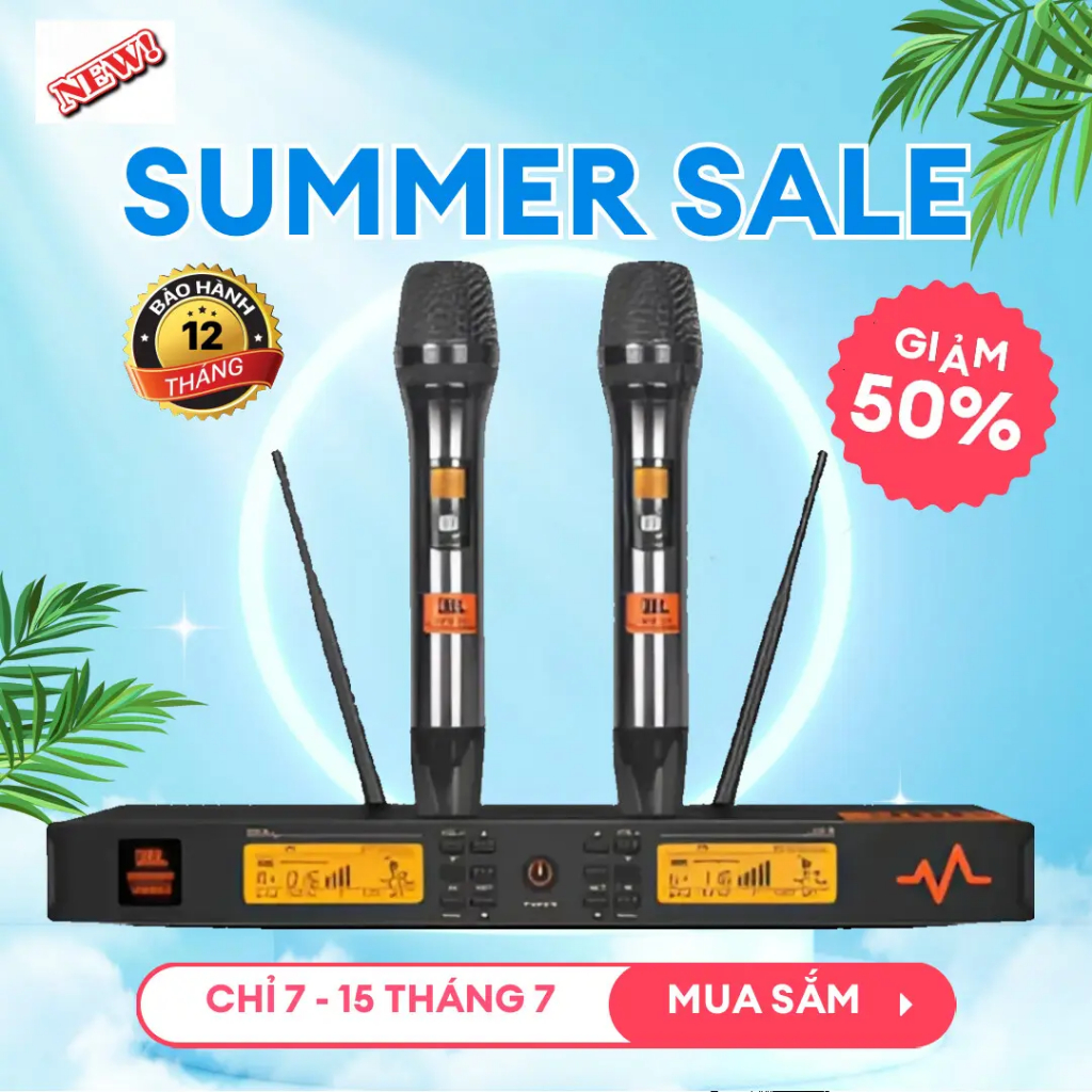 Micro JB Cao Cấp VM880,Cảm Biến Gia Tốc, Tự Ngắt Chống Hú Rít Cực Tốt ...