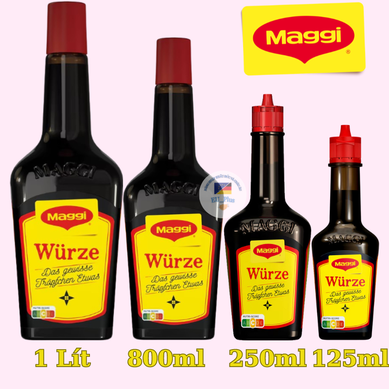 Nước tương Maggi wurze 1Lit, 800ml, 250ml, 125ml - Đức | Shopee Việt Nam