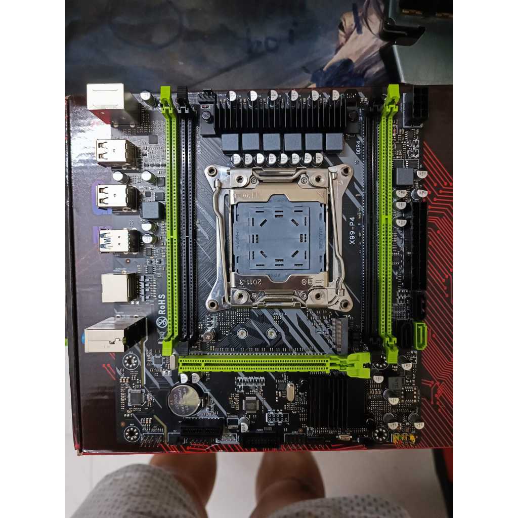 Main X99 - Mainboard gaming máy tính socket 2011 chạy xeon v3 v4, ram ...