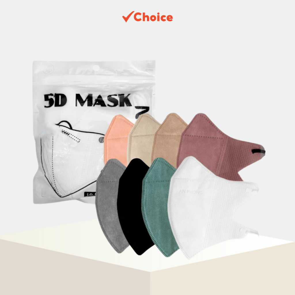 [Choice] Set 100 chiếc khẩu trang 5D MASK CAREION CMC43 kháng khuẩn ...
