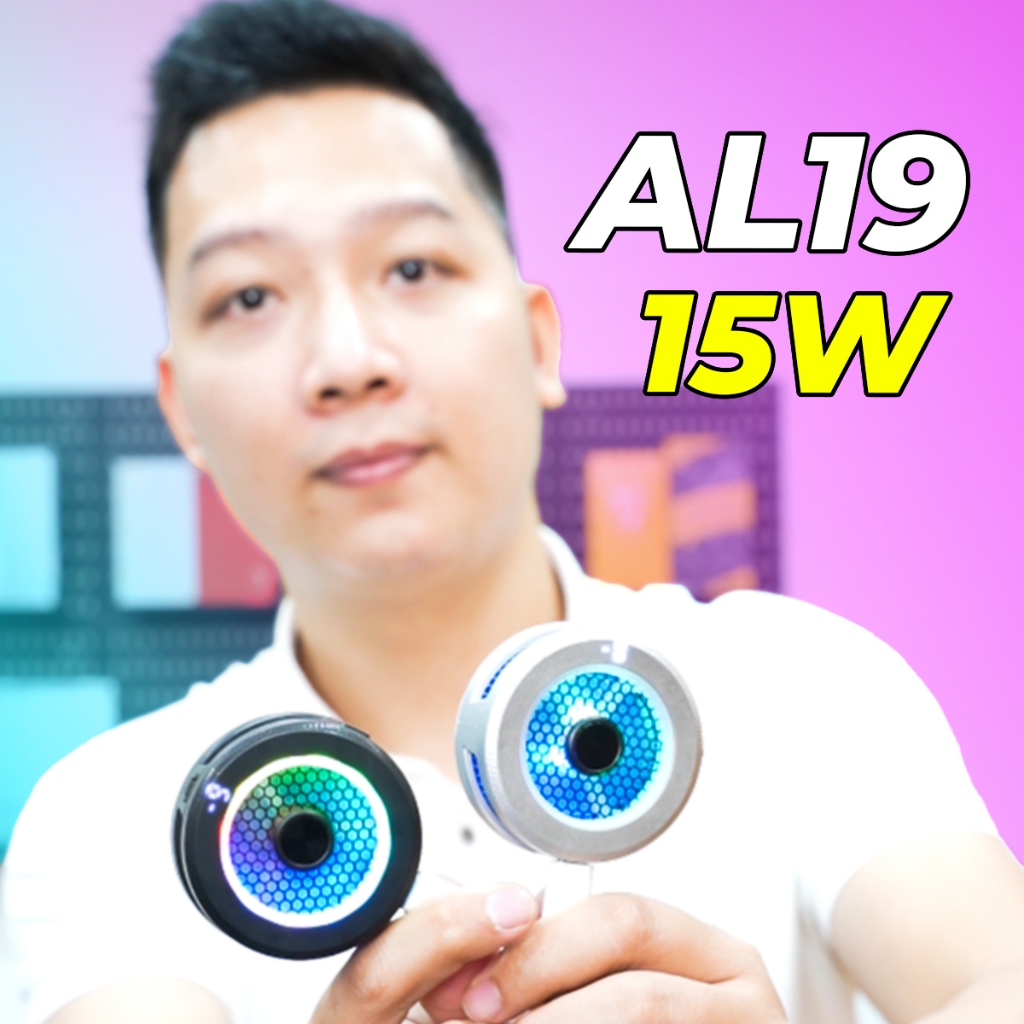 Quạt tản nhiệt điện thoại sò lạnh từ tính AL19 làm lạnh đóng băng màn ...