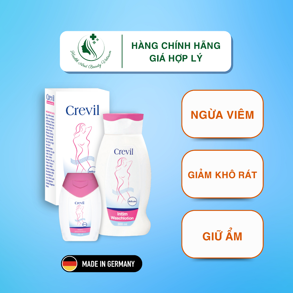 [CHÍNH HÃNG] Dung Dịch Vệ Sinh Phụ Nữ Crevil Intim - Dịu Nhẹ, Cân Bằng ...