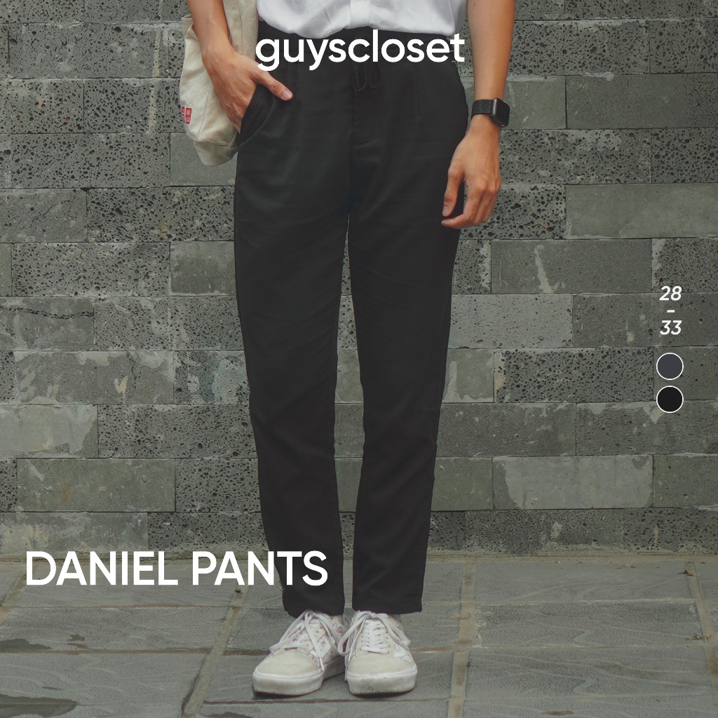 Quần Âu Daniel Pants GUY's Closet, Dáng Regular Fit, Chất liệu Kaki thoáng mát, Phong cách thanh ...