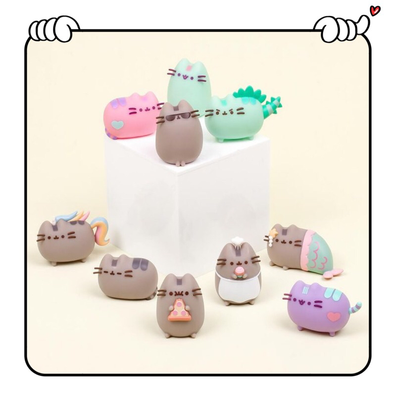 Set 10 mô hình mèo Pusheen không trùng | Shopee Việt Nam