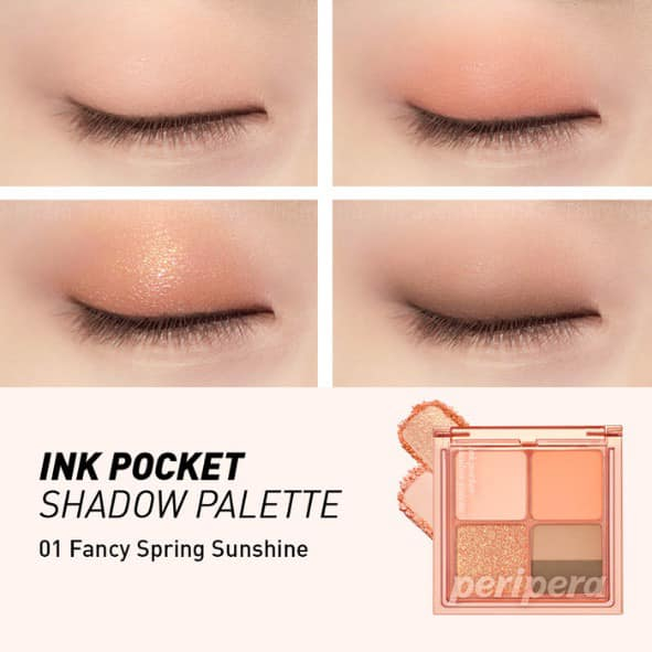 Bảng Phấn Mắt Peripera Ink Pocket Shadow Palette 4 Ô #01 Fancy Spring ...