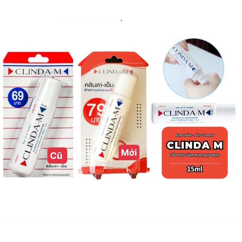 Chấm Mụn Clinda M Thái Lan 15ml (Bill Thái) | Shopee Việt Nam