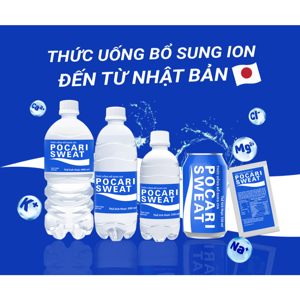 NƯỚC POCARI SWEAT THÙNG 350ML - 500ML | Shopee Việt Nam