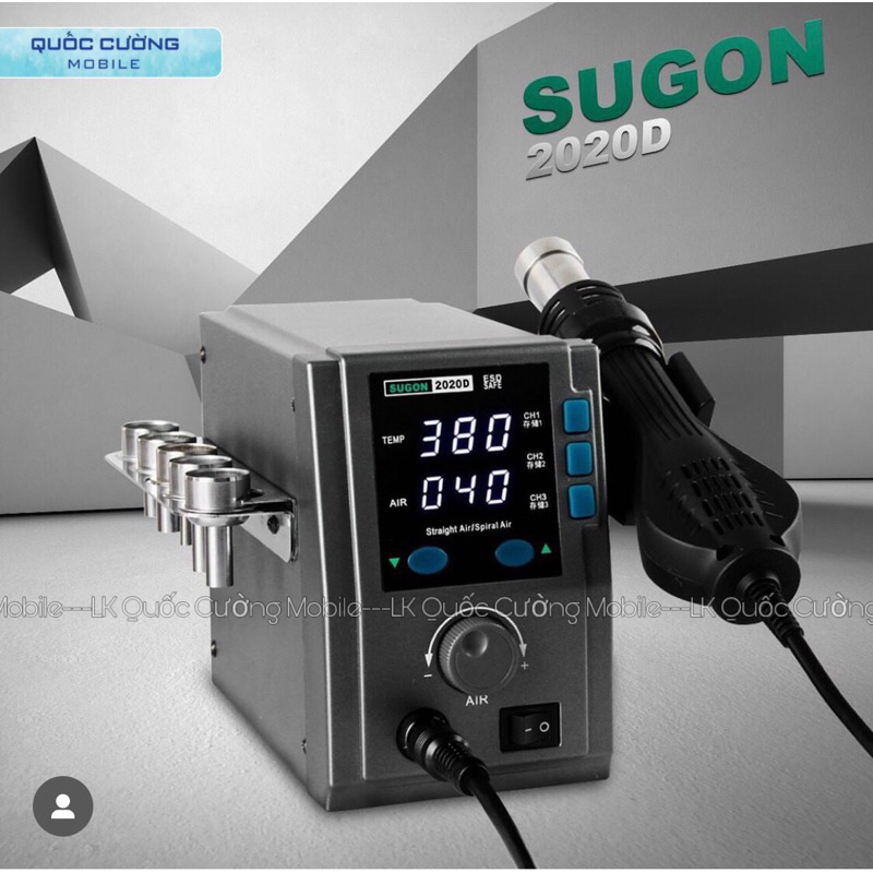 Máy khò SUGON 2020D - công suất 700W - 3 kênh nhiệt | Shopee Việt Nam