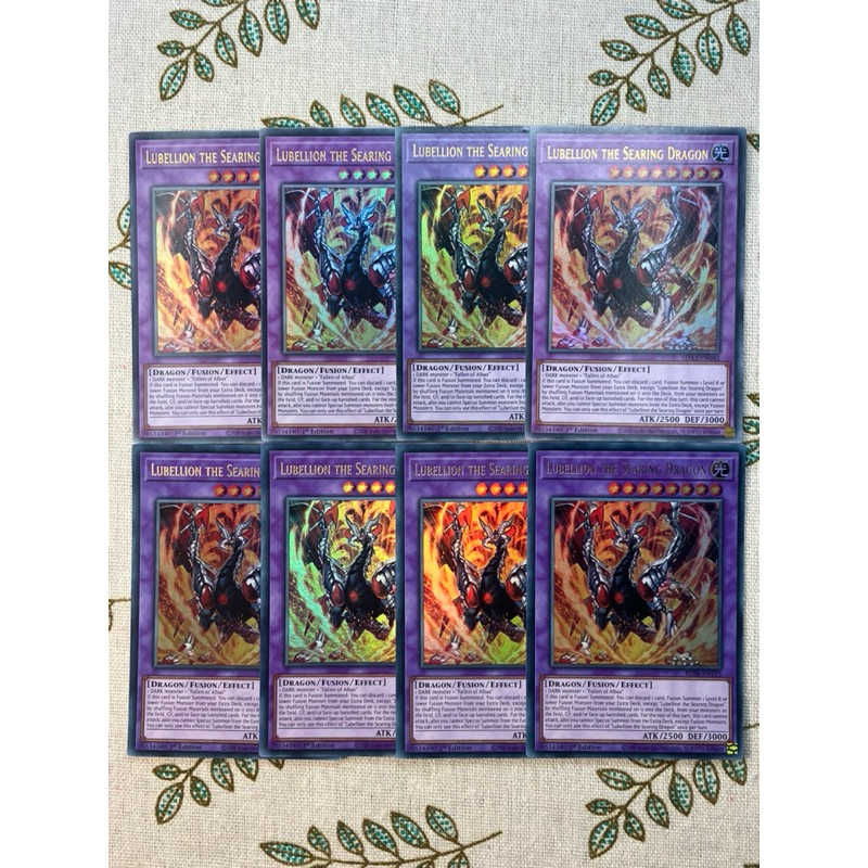 [LiLy_Yugioh] Lá bài Lubellion the Searing Dragon - SDAZ-EN042/BLTR ...