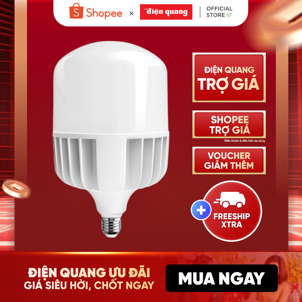 [ĐIỆN QUANG] Đèn LED Bulb công suất lớn Điện Quang 80W/40W//20W/12W BẢO HÀNH 24 THÁNG | Shopee ...