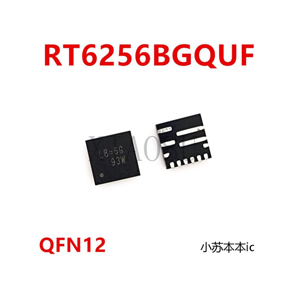 RT6256BGQUF 6256 L8=4A L8 ic nguồn trên bo mạch - Mới nguyên bản - Original NEW | Shopee Việt Nam